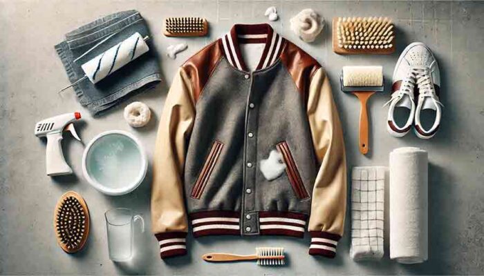 How to Clean a Varsity Jacket with Leather Sleeves: The Ultimate ...